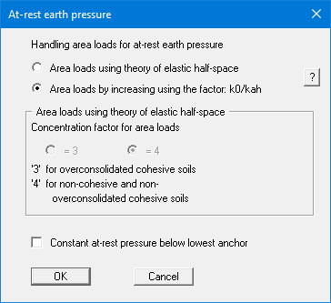 BS-Editor 1: "At-rest earth pressure" menu item-Blocklasten