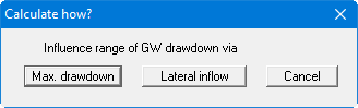 GGU-DRAWDOWN: "Influence area" menu item