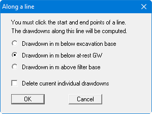 GGU-DRAWDOWN: "Along a line" menu item