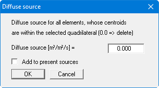 GGU-3D-SSFLOW: "Diffuse sources" menu item