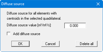 GGU-2D-SSFLOW: "Diffuse sources" menu item