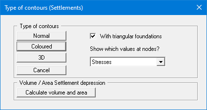 GGU-SETTLE: General information on representation of contour lines