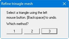 GGU-SETTLE: "Refine individual elements" menu item