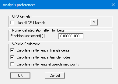 GGU-SETTLE: Calculate foundation settlements (Ex. 2)