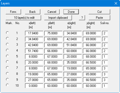 GGU-STABILITY: Soil layers (Ex. 2)