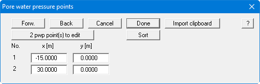 GGU-STABILITY: "Pore water pressure" button