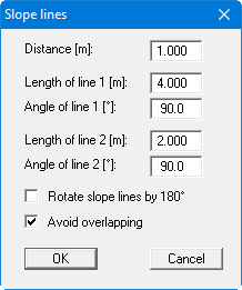 GGU-CAD: Slope lines or terrain hatching