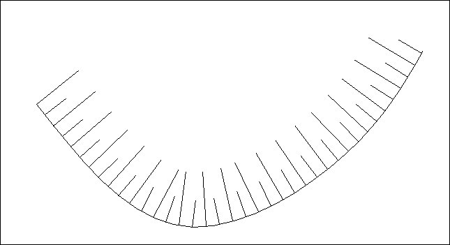 GGU-CAD: "Slope lines" menu item