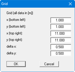 GGU-CAD: "Grid" menu item