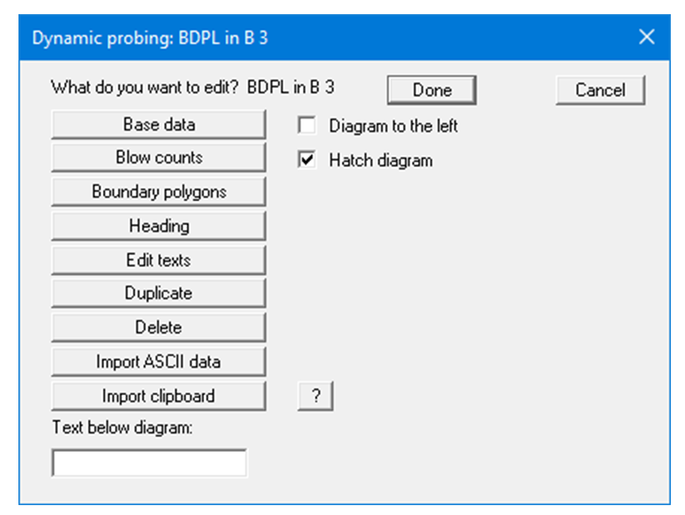 GGU-STRATIG: Enter borehole dynamic probing