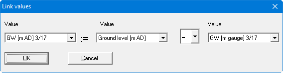GGU-GEO-GRAPH: "Link values" menu item