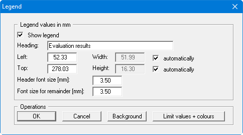 GGU-GEO-GRAPH: "Tables legend" menu item