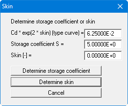 GGU-SLUGTEST: Evaluation model after RAMEY
