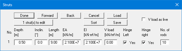GGU-RETAIN: "Struts" menu item