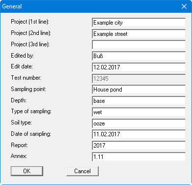 GGU-DENSITY: "General" menu item